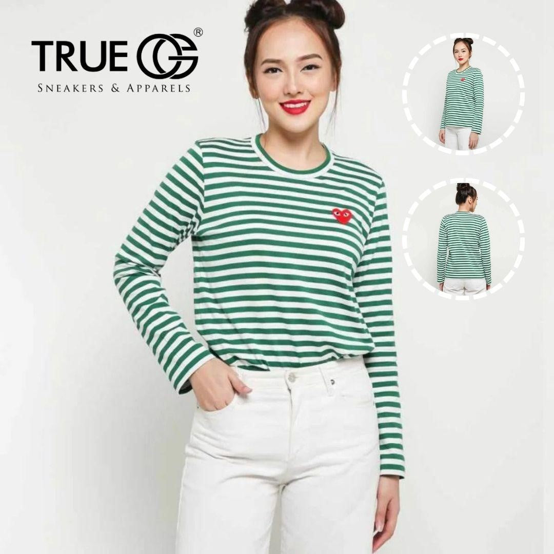 CDG Long Sleeve Green: Pilihan Warna Unik untuk Tampilan Fashionable ...